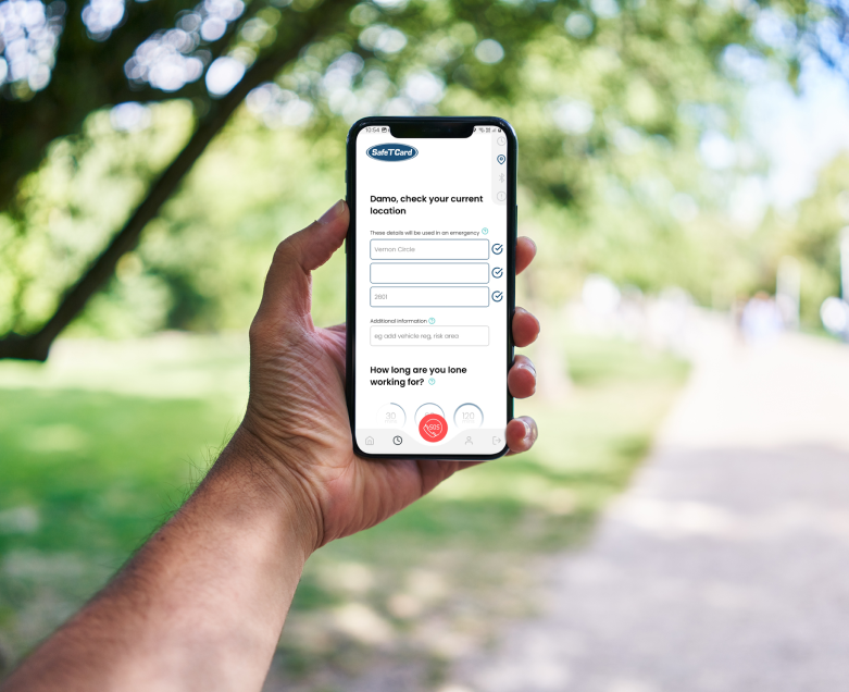 SafeTCard Mobile App | Reliable Lone Worker App Australia