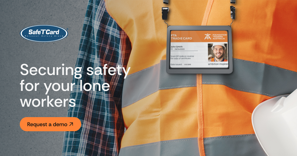 SafeTCard ID | Portable Personal Duress Alarm Australia