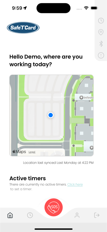 SafeTCard Mobile App | Reliable Lone Worker App Australia