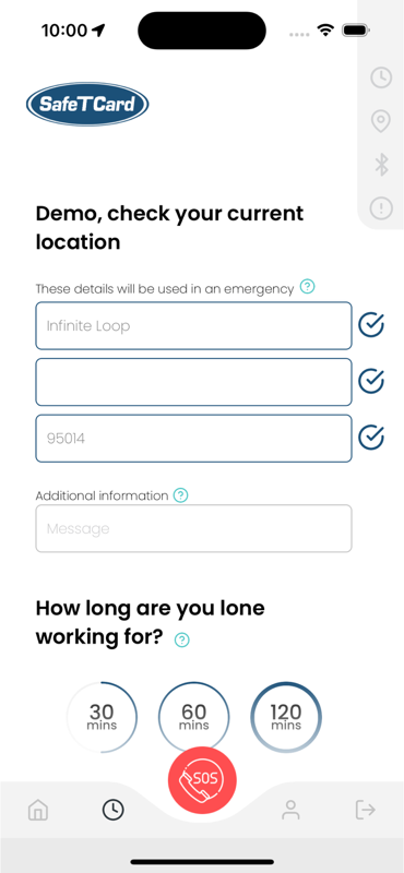 SafeTCard Mobile App | Reliable Lone Worker App Australia
