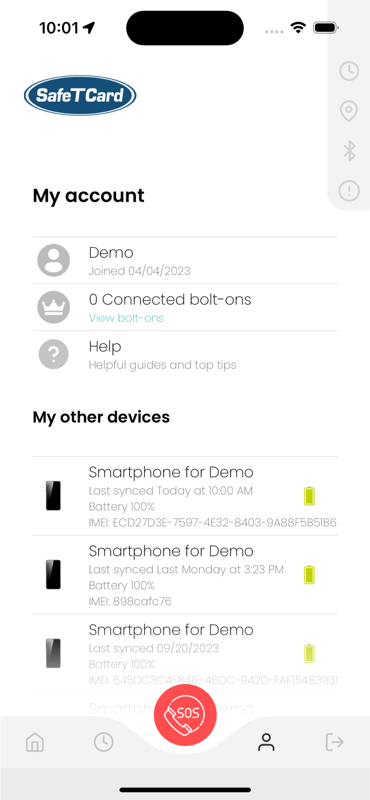 SafeTCard Mobile App | Reliable Lone Worker App Australia