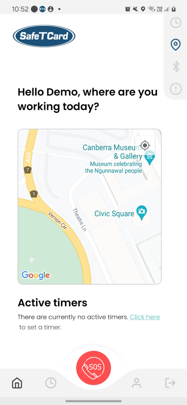 SafeTCard Mobile App | Reliable Lone Worker App Australia