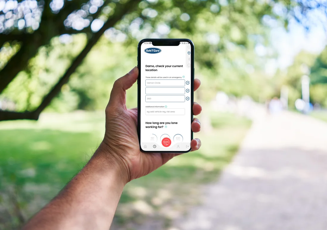SafeTCard ID | Portable Personal Duress Alarm Australia